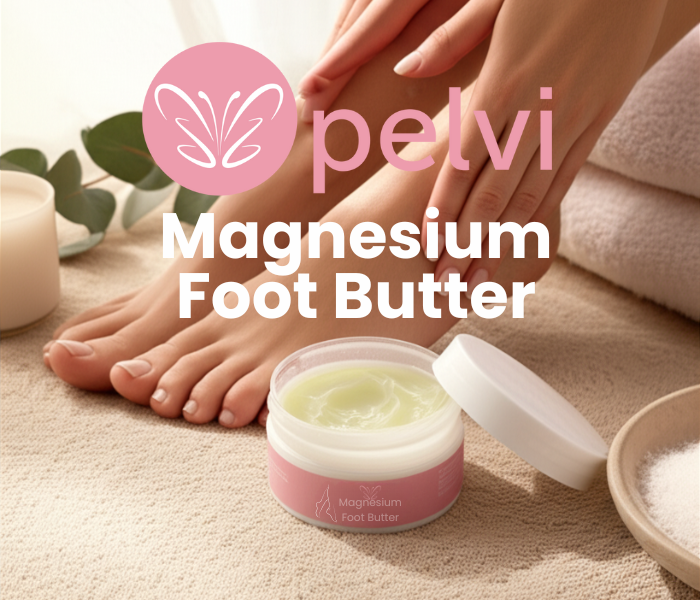 Magnesium Foot Butter - Lemon Grass & Lime | Pelvi Store