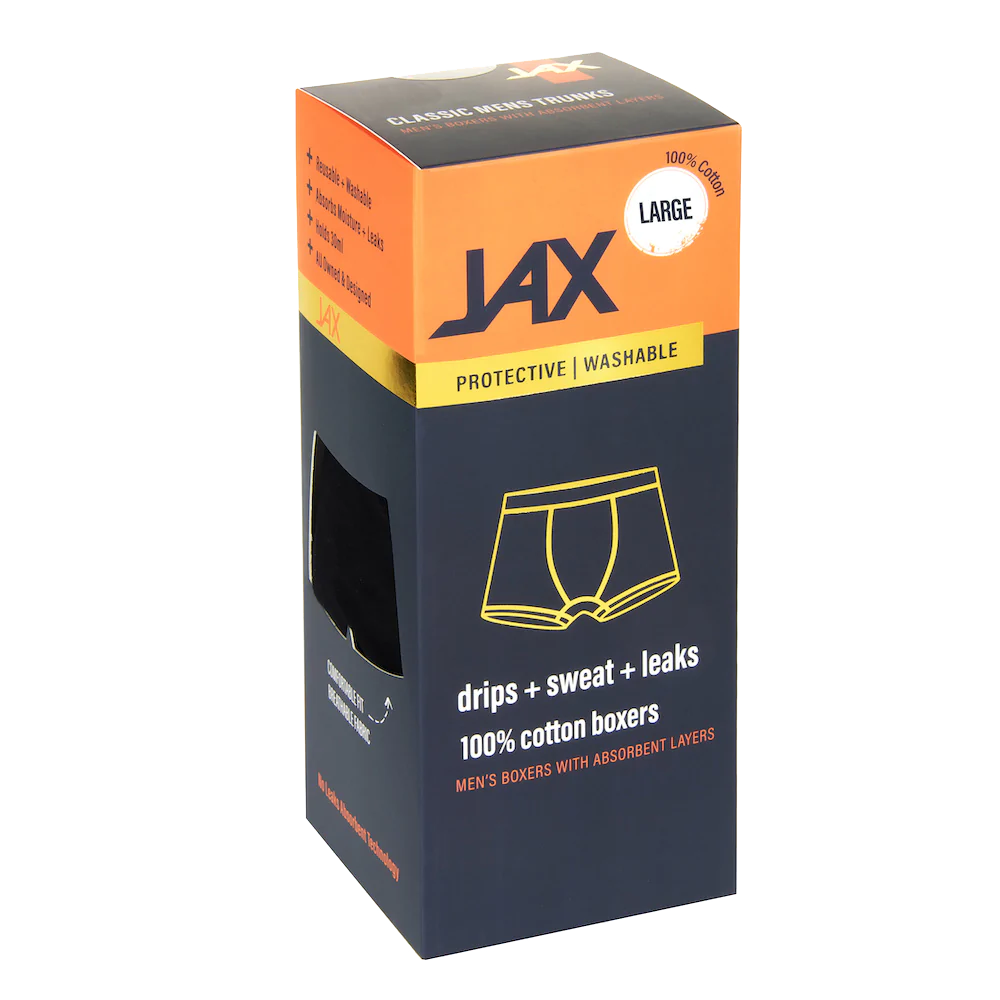 JAX Mens Leakproof Underwear – Pelvi Store